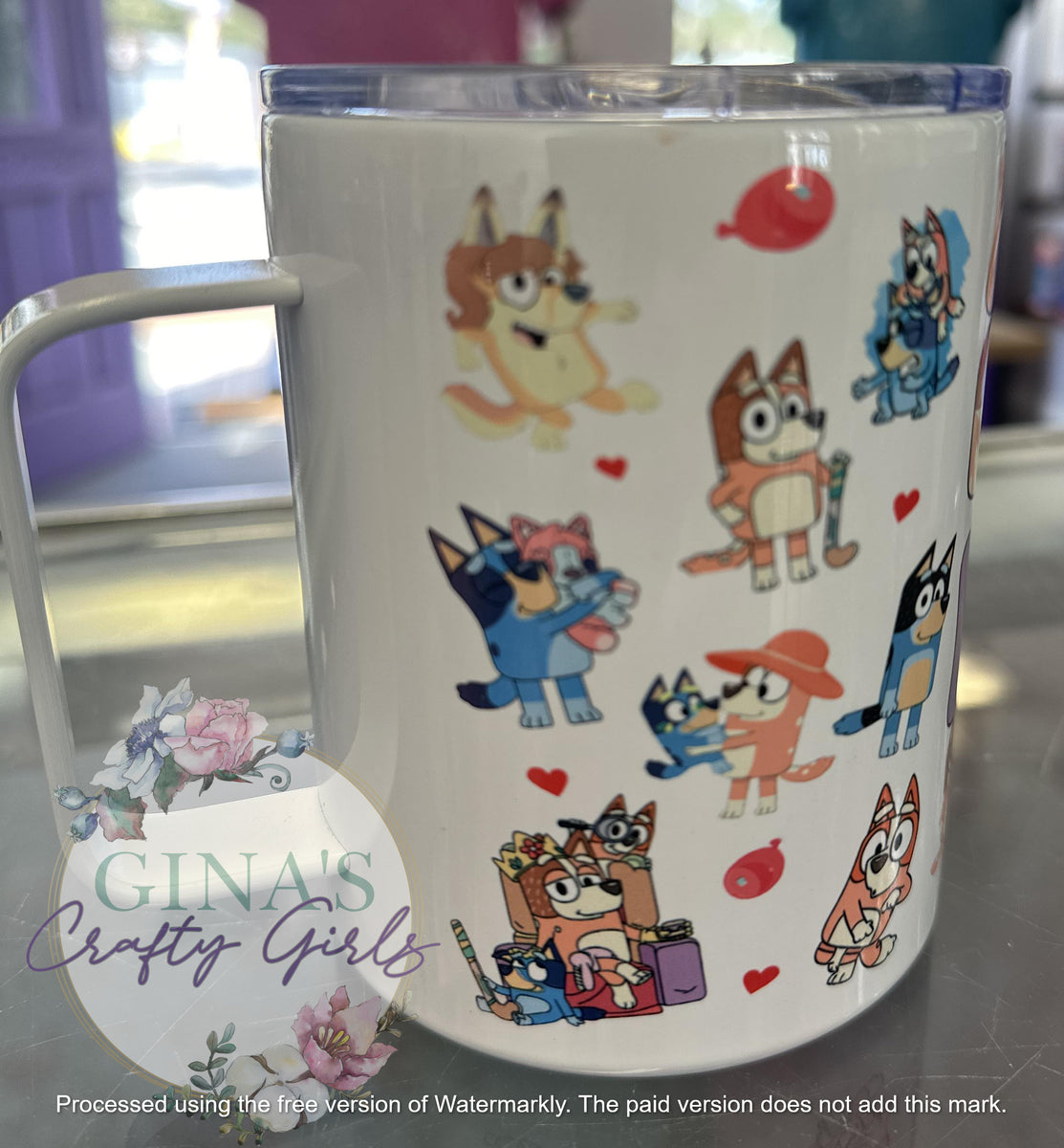 In My Bluey Mom Era Camp Mug – Gina's Crafty Girls