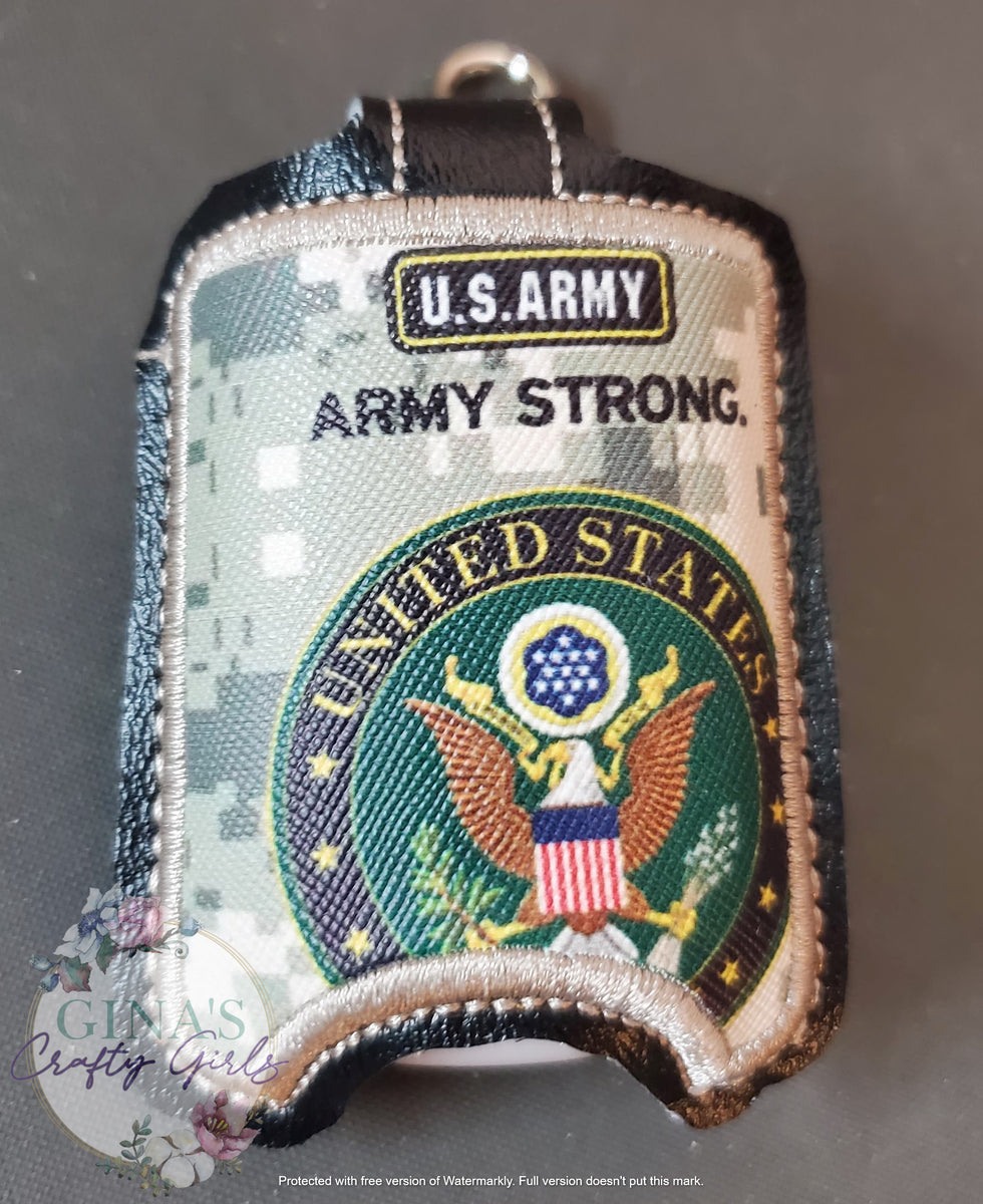 Army Hand Sanitizer Holder – Gina's Crafty Girls
