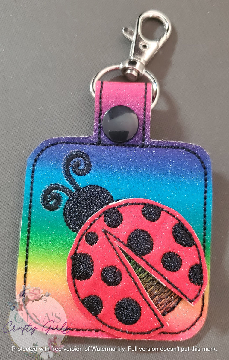 3D Ladybug Keyfob – Gina's Crafty Girls